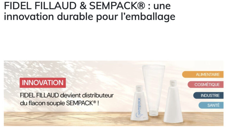 SEMPACK® & FIDEL FILLAUD: une innovation durable pour l’emballage